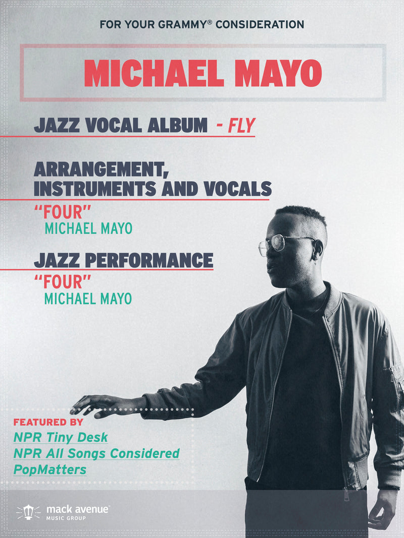 Michael Mayo - Fly - 2026 GRAMMY® Guide – Mack Avenue Music Group